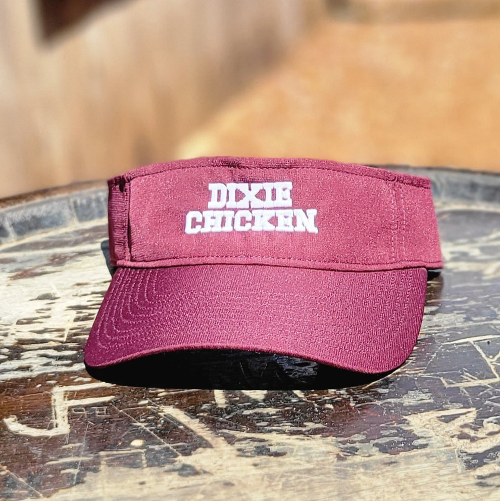 Stacked Logo Visor – Bottle Cap Alley Trading